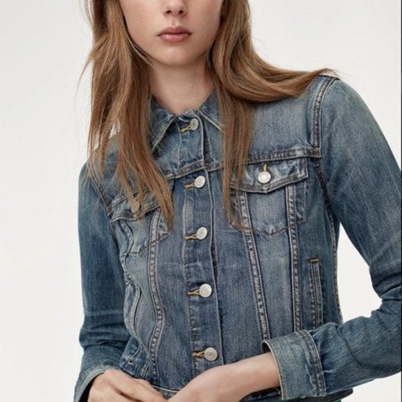 Talula | Jackets & Coats | Aritzia Talula Denim Jean Jacket In ...